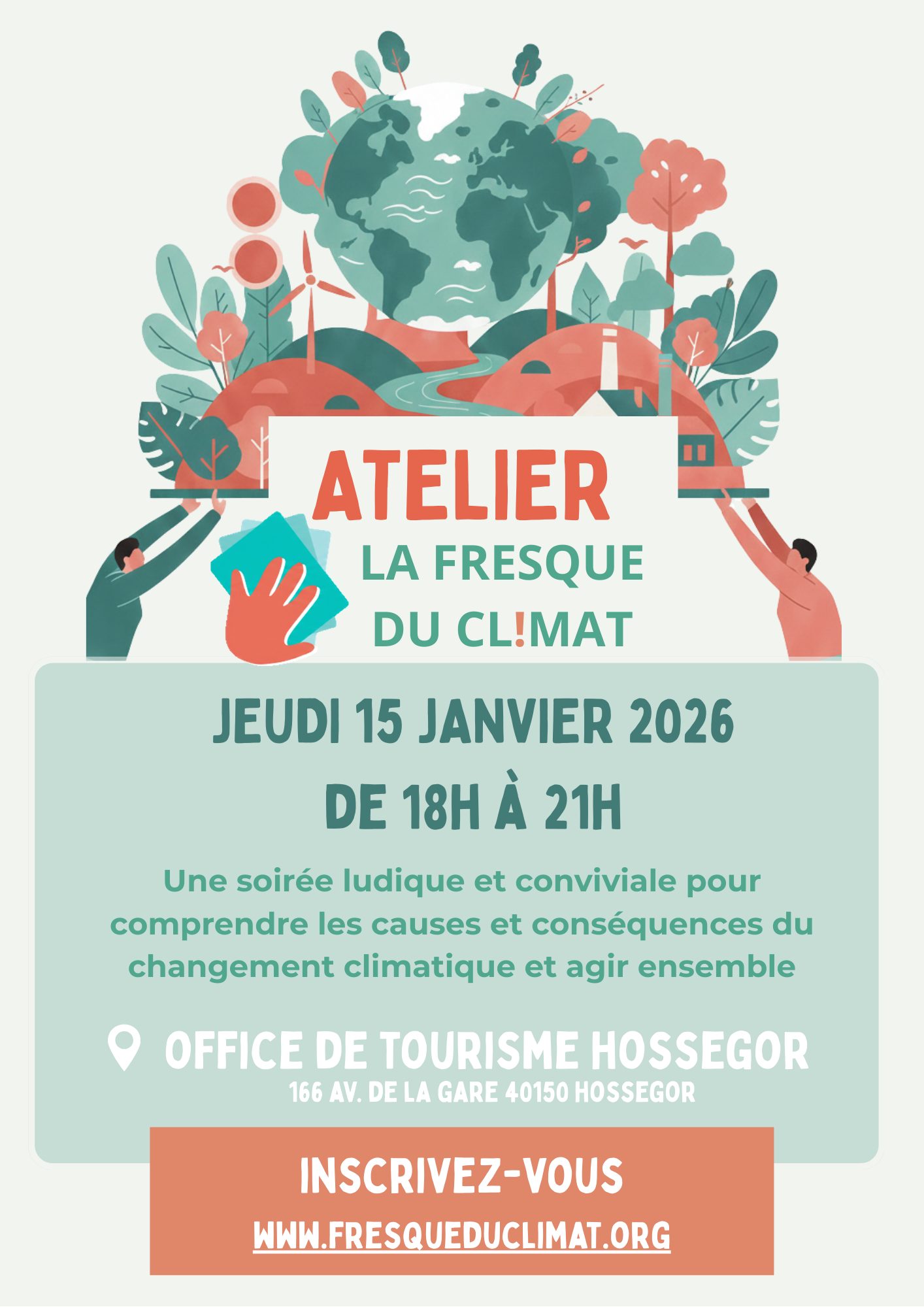Atelier La Fresque du Climat - Comprendre le changement climatique pour ...